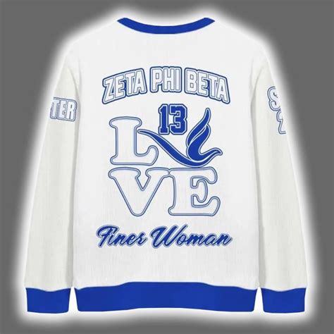 Zeta Phi Beta Sorority Cardigan