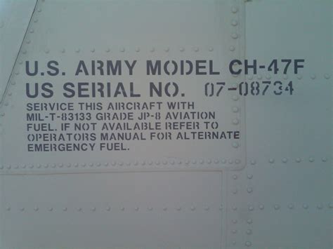 Boeing Ch 47f Chinook Helicopter 07 08734