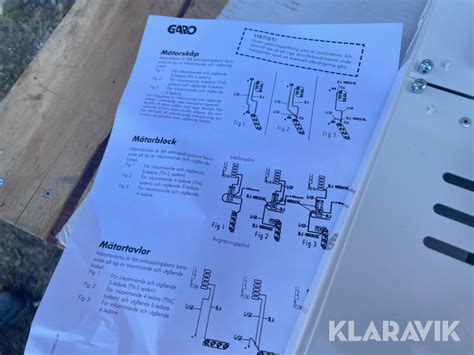Klaravik Auktioner Mätartavla Garo Sp 25a