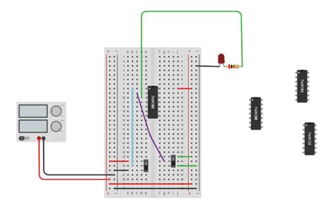 Circuit Design And Gate Tinkercad