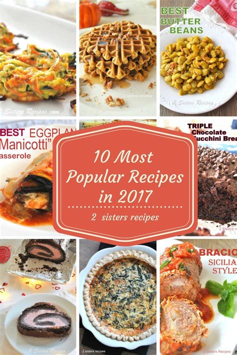 Taste And Sees Top 10 New Recipes From 2017 Artofit