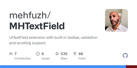 Github Mehfuzhmhtextfield Uitextfield Extension With Built In Toolbar Validation And