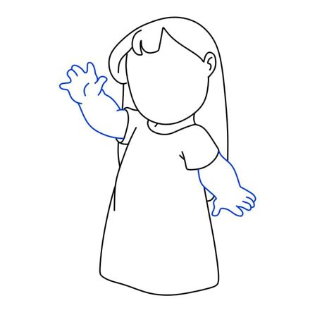 Draw Her Hands And Feet