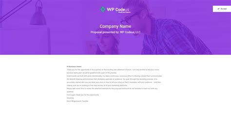 Wp Proposals Wp Codeus