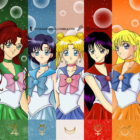 Sailor Moon Group By Viviavalon On Deviantart