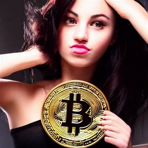 Bitcoin With Sexy Girl Arthub Ai