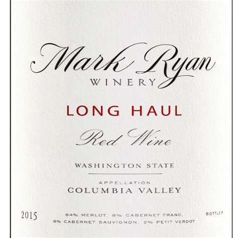 Mark Ryan Long Haul 2015