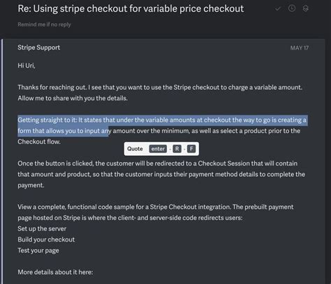 Uri Merhav On Linkedin Why Does Stripe Customer Support Seem To Reference A Piece Of Text That