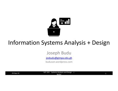 Pdf Information Systems Analysis Design Fileinformation Systems