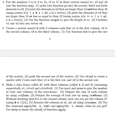 solved put the numbers 1 to 6 8 to 13 12 to 17 in three