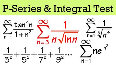 P Series And Integral Test Calculus 2 Youtube