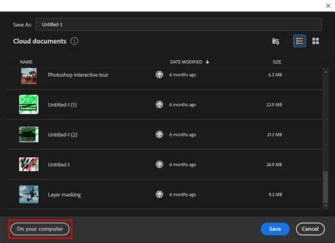 How To Switch Save Cloud Documents To Save On My C Adobe Product