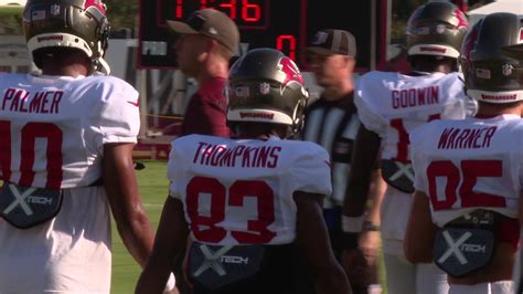 Bucs Deven Thompkins Making His Mark At Training Camp Fox 13 Tampa Bay