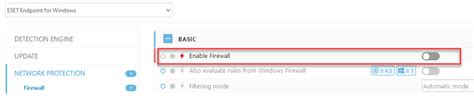 Eset Protect Console Disable Alert For Firewall Disabled Eset Firewall Eset Protect Eset
