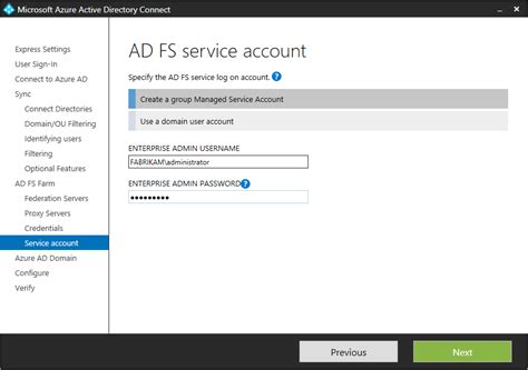 Microsoft Entra Connect 설치를 사용자 정의하기 Microsoft Entra Id Microsoft Learn