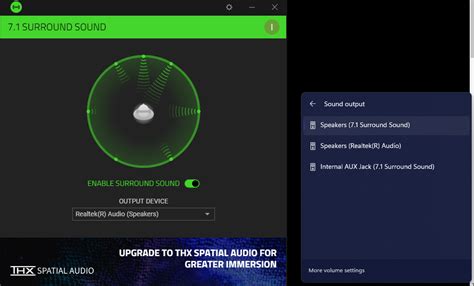 Surround Sound Not Showing Audio Device Razer Insider
