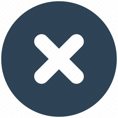 Cancel Close Cross Reject Sign Icon Download On Iconfinder