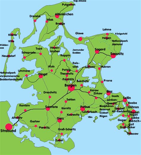 Rügen Karten