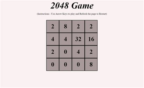 github zodeporas06 2048 game