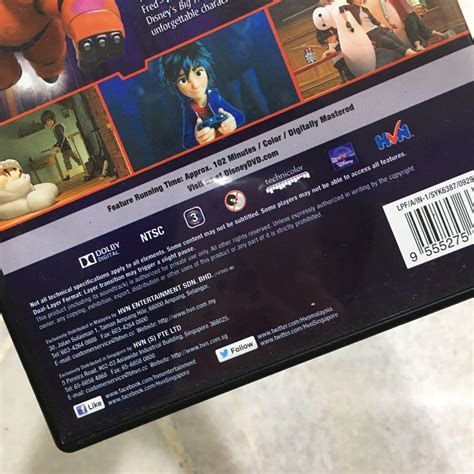 Big Hero Dvd Movie Hobbies Toys Music Media Cds Dvds On Carousell