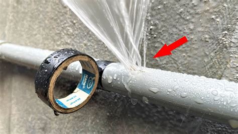 Plastic Water Pipe Repair