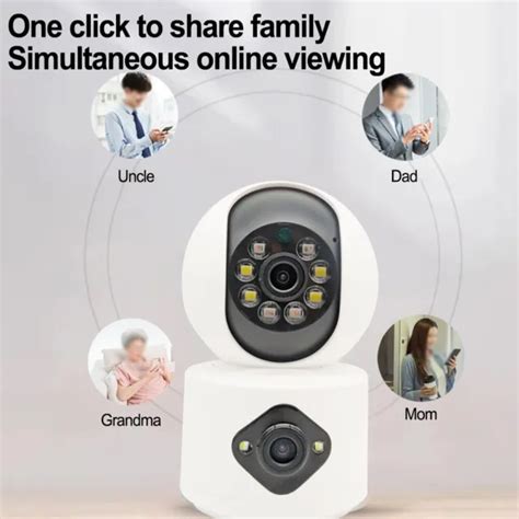 Cam Ra De Surveillance Intelligente Wifi Ip Avec D Tection De Mouvement Intell Eur