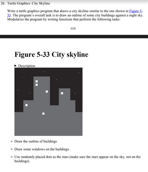 26 Turtle Graphics City Skyline Write A Turtle