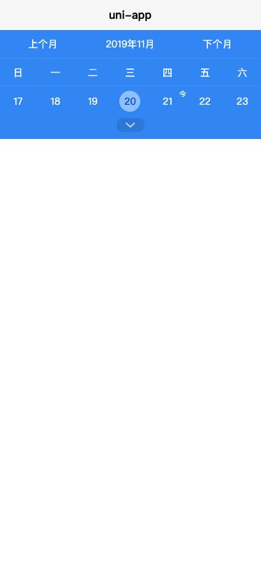 简单的「可打点」「可收缩」日历插件 Dcloud 插件市场