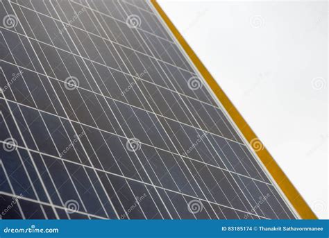 Thin Film Solar Panels Royalty Free Stock Image