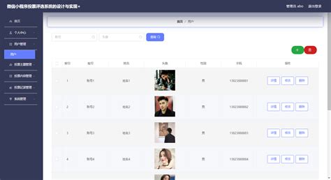 基于java vue uniapp微信小程序投票评选系统设计和实现 uniapp投票小程序 csdn博客