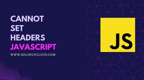 Cannot Set Headers After They Are Sent To The Client Solved