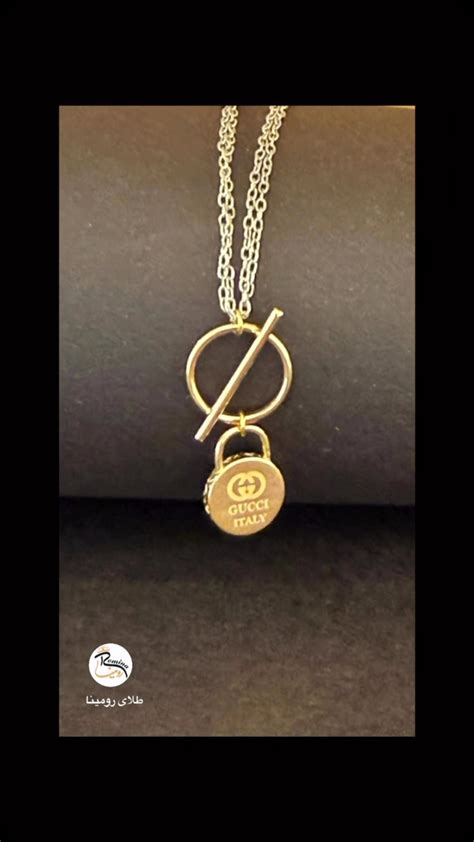 گالری طلای رومینا ‎ ‎ گردنبند ظریف مسیکا