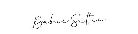 70 Babar Sultan Name Signature Style Ideas Fine Name Signature