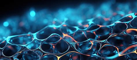 Premium Ai Image D Illustration Of Synthetic Cells