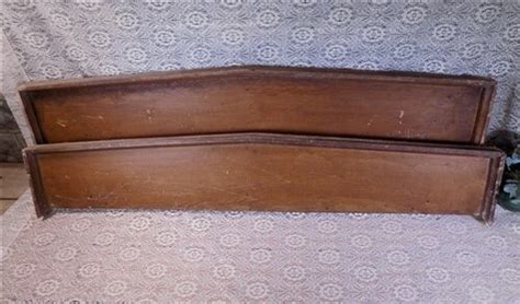 Pair Crown Molding Headers Trim Door Window Pediment Architectural Salvage B4 Ebay