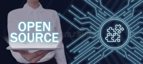 Conceptual Caption Open Source Business Idea Contains The Source Code That Can Be Modified And