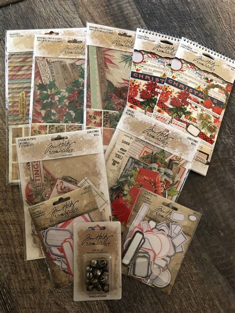 Christmas Tim Holtz Idea Ology Series 2021 You Choose Etsy