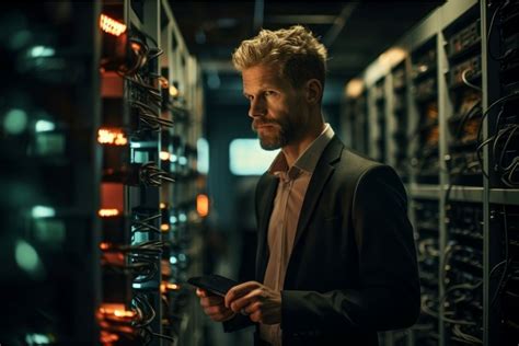 Efficient Man Data Center Generate Ai 3841777