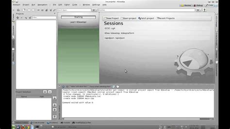 KDevelop Tutorial Creating CMake Based C C Project From Template YouTube