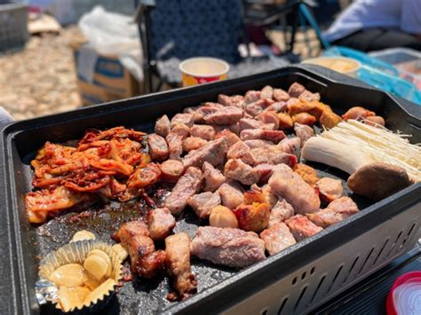 캠핑 고기 세트 미스고기 바베큐세트 택배로 준비 네이버 블로그