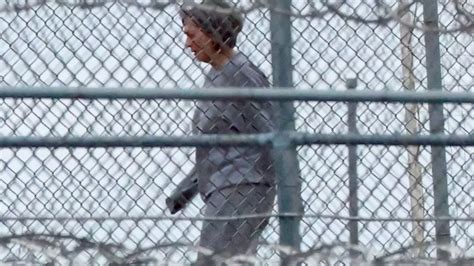 Disgraced Ghislaine Maxwell Pictured In Baggy Sweatshirt In Prison Yard As She Serves 20 Years