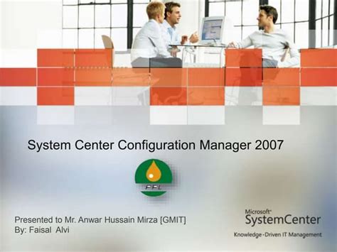 Sccm 2007 Presentation Ppt