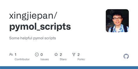 Github Xingjiepanpymolscripts Some Helpful Pymol Scripts