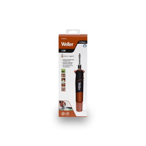 Rechargeable Li Ion Powered Soldering Iron 12w Weller Tools