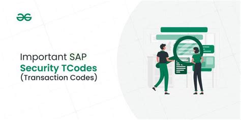 Important Sap Security T Code Transaction Codes Geeksforgeeks