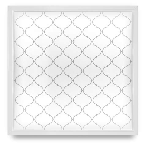 Baroque White V1500 Decorative Glass Window Hy Lite