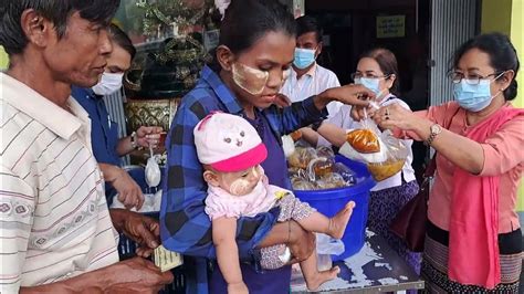 16 2 2023 သရက်တောကျောင်းတိုက် သဘာဝတရားရိပ်သာ၌ နေ့စဥ် ထမင်း ဟင်း အဟာရဒါန ကုသိုလ်ဘဏ်။ Ph