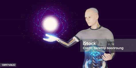 우주 로봇 손 배경 Ai 기술 프레임 Ai 로봇 미래 기술 3d 일러스트 레이 션 0명에 대한 스톡 사진 및 기타 이미지 0명 3차원 형태 Revolution