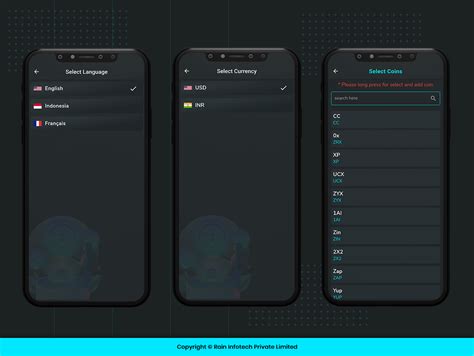 Crypto Wallet Ui Flutter App Android Ios By Raininfotech Codecanyon