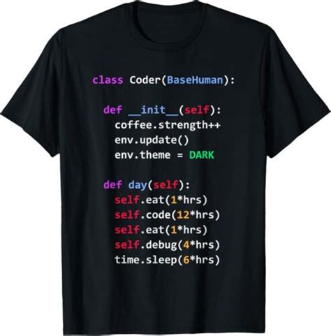 Funny Coding Shirt Python Class Eat Code Sleep Repeat Tee T Unisex T Shirt Ebay